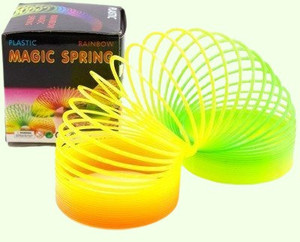 GUNGUN Rainbow Magic Spring Fun Playing for Kids, Bangles Ring(Pack of1 ...