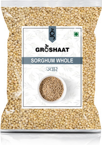 Groshaat Jowar Sabut (Sorghum Whole) - 1Kg (Pack of 1) Sorghum Price in ...