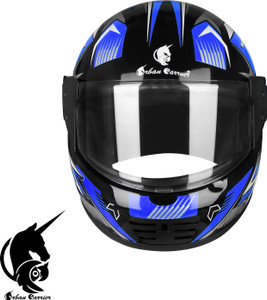 urban carrier Open Face Helmet with Adjustable Strap, Sturdy Head ...