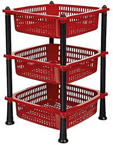 Kombuis Kitchenware Fruits/Vegetables Kitchen Rack Plastic, Plastic ...