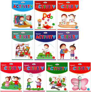Smart Activity Pocket Books For Kids Pack Of-10: Buy Smart Activity ...
