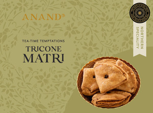 Anand Tricone Matri|Ready To Eat|Teatime Snack| Chai Time Snack|Mathri ...