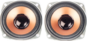 Buy BRITONE 3 INCH 45 MM COLOUR WOOFER ORANGE CONE 4 OHMS 10 WATTS RMS ...