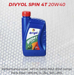 Divyol DIV.SPIN 20 W 40 SL _1 Multi-Grade Engine Oil Price in India ...