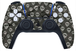GADGETSWRAP 2005SHFL-833 cute skulls wrapping paper PS5 Controller Skin ...