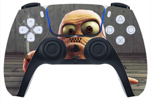 GADGETSWRAP 2005SHFL-537 Cartoon Humor PS5 Controller Skin Gaming ...