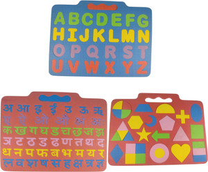 Ashima Enterprises Learning Slate for Kids- Shapes, ABC, Hindi ...