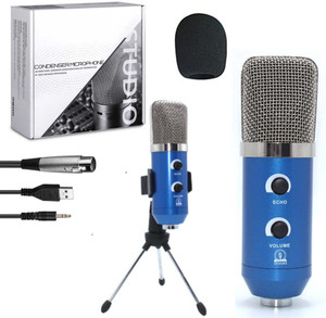 zhizuka BM750 AUX/USB Professional Condenser Mic for Studio Recording ...