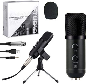 zhizuka BM750 AUX/USB Professional Condenser Mic for Studio Recording ...
