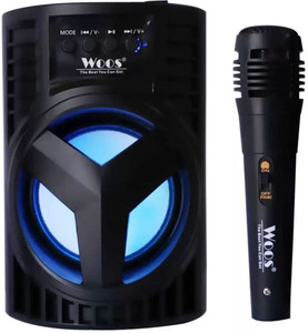 Buy WOOS BEST BUY WS-03 Ultra Boost Portable Wired Microphone Sound ...