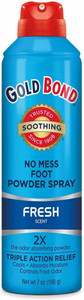 Gold Bond No Mess Foot Powder Spray, Price in India - Buy Gold Bond No ...