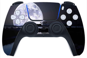 GADGETSWRAP 2005SHFL-1204 full moon reflection PS5 Controller Skin ...