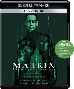The Matrix 4 Movie Collection: Part 1 to 4 (4K UHD) (4-Disc Box Set ...