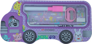 Flipkart.com | SETFUL Pencilbox Cartoon Art Metal Pencil Box - Box