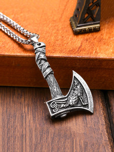 Kairangi Stainless Steel Chain Locket Pendant Silver Stainless Steel ...