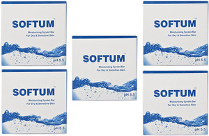 SOFTUM moisturizing syndet bar for dry & sensitive skin soap - Price in ...