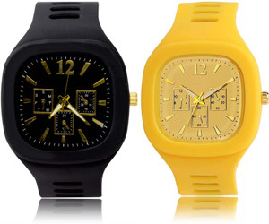 FEMEO New Analogue Superb Best Quality Silicon Rubber Belt Watches ...