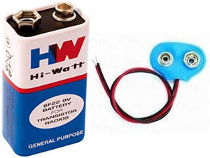 Bhawani Collection 9 Volt HI-WATT 9V Long Life Carbon Zinc Batteries ...