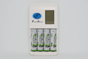 Power Smart PS 327+2500 BP-4 AA/AAA NI-CD/NI-MH 1 Hour LCD Fast Auto ...