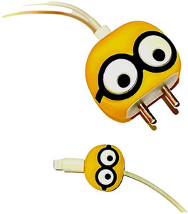 iWishKart Cute Cartoon Yellow Minion Charger Case Cable Protector Price ...