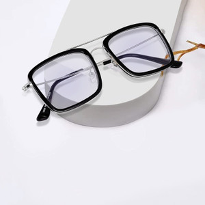 BLACK EAGLE Half Rim Square Frame Price in India - Buy BLACK EAGLE Half ...