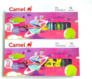 Flipkart.com | Camlin Camel Oil Pastel 15 Shades Set of 2 - Oil Pastel