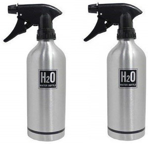 De-Ultimate Set Of 2 Pcs Metal Body Hair Salon Water Spray Bottle for ...