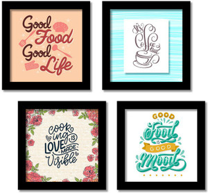 Kitchen Quotes Wall Frames - Paintings for Kitchen with Frame - Wall ...