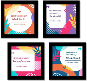 Nature Theme Motivational Wall Frames for Home and Office ...