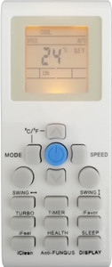 LipiWorld 171 AC Backlight Remote Control with Display Light Compatible ...