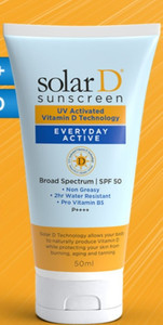 Solar D Sunscreen - SPF 50 PA++++ Everyday Active Sunscreen SPF 50 P ...