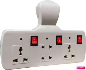 Ayezent 4 Ports 3 Pin Multiplug Extension board with Individual ...