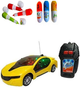 imtion 2 in 1 ( 1 Capsule pen + Remote Control Fast Modern Racing Car ...