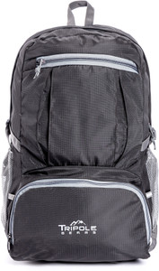 Tripole Gears Foldable 20 L Backpack Black - Price in India | Flipkart.com
