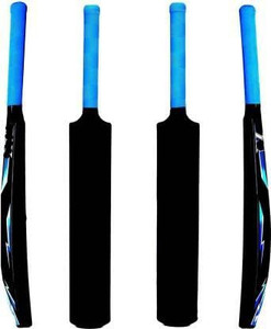 Wikigo Fiber/PVC Plastic Full Size Cricket Bats Fiery Black Color for ...