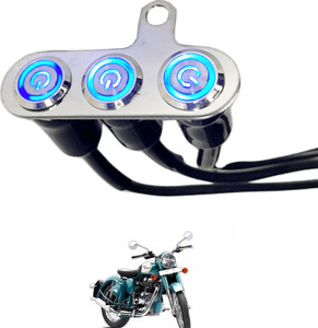 Dhe Best Bike Triple Switch ON/Off Button Switch For Royal Enfield ...