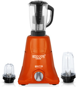 Masterclass Sanyo Mixer Grinder with Juicer and Bullets Jars 1000 W ...