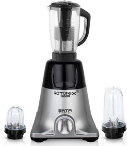 Rotomix Mixer Grinder with Juicer and Bullets Jars 1000 W Mixer Grinder ...