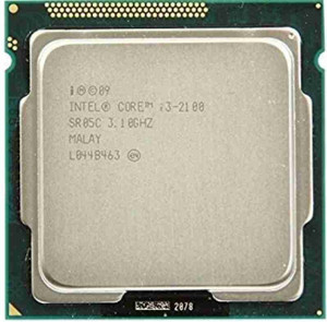Intel I3 2100 3.1 GHz LGA 1155 Socket 2 Cores Desktop Processor - Intel ...