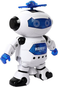 Haulsale Musical Dancing Robot Toy for Kids with Flashing Lights ...