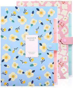 Flipkart.com | IORAA File Folder for Girls and Boys 6 Pockets Document ...