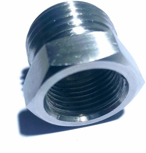 CONNECTOR HALF INCH AUAR 1/2NPT X 3/8NPT SS304 CONNECTOR Hose Connector ...