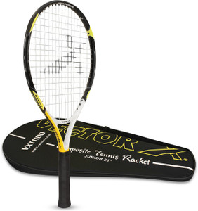 VECTOR X VXT-1100-21 White, Yellow Strung Tennis Racquet - Buy VECTOR X ...