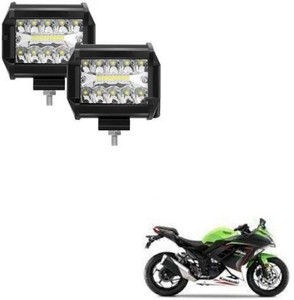 AUTOGARH 18 LED Fog Lamp Unit For Kawasaki Ninja 300 Headlight Car ...