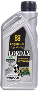 LORDAX 20W50 AUTORICKSHAW CNG High Performance Engine Oil Price in ...