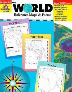The World - Reference Maps & Forms, Grade 3 - 6 - Teacher Resource: Buy ...
