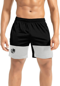 Wide Valley Color Block Men Black Boxer Shorts - Buy Wide Valley Color ...