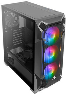 Antec DF600 Flux Mid-Tower ATX Computer Cabinet | Built in Fan ...