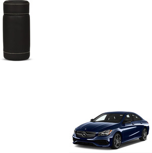 SEMAPHORE Car Tissue Tube PU Leather Round Tissues For Mercedes Benz ...