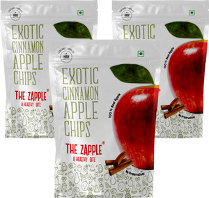 TheZapple The Zapple Exotic Not Fried Cinnamon Apple Chips, Combo Pack ...